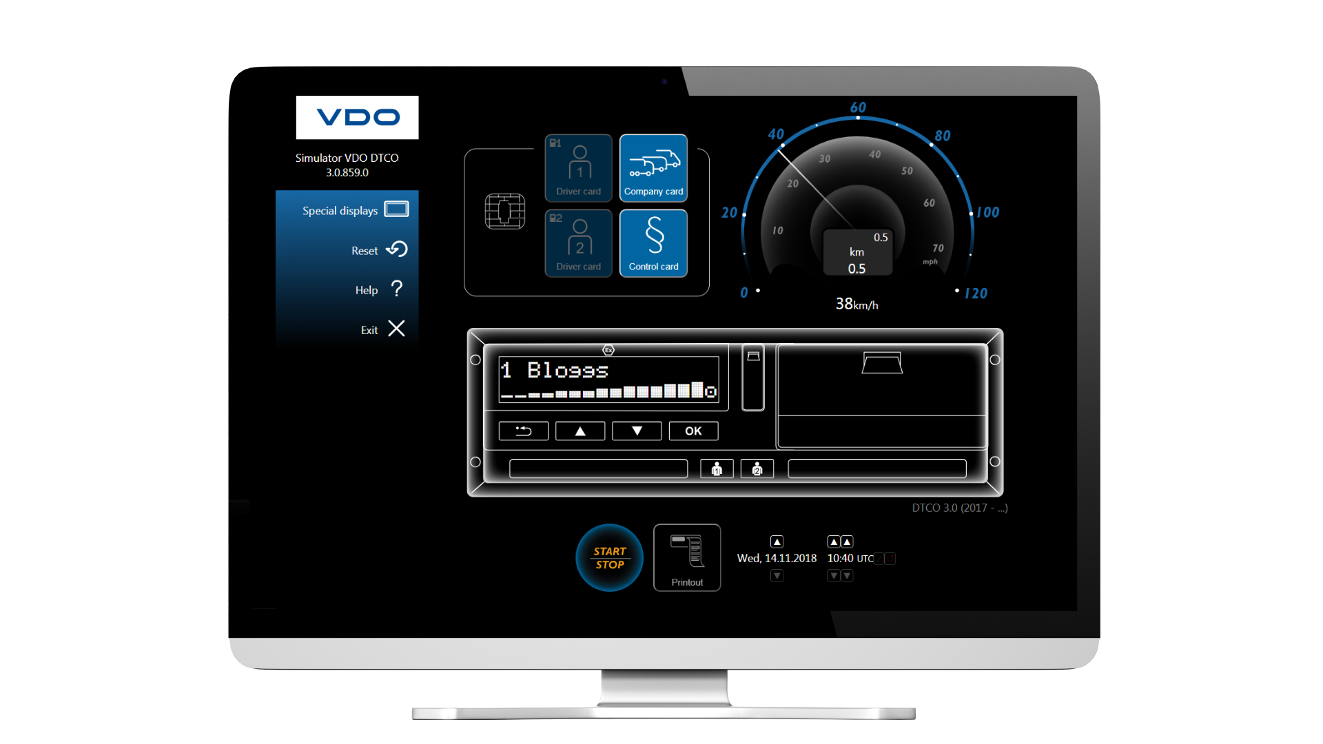 Tachograph training made easy - the new DTCO training software